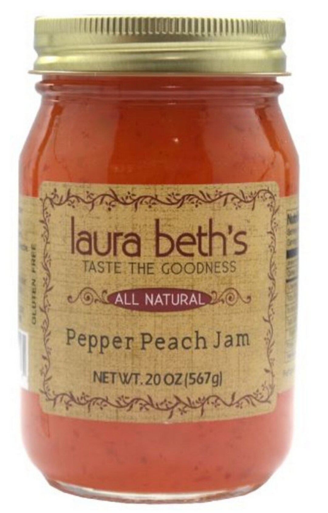 Laura Beth's Hot Peach Pepper Jam - 20 Oz. - Etsy