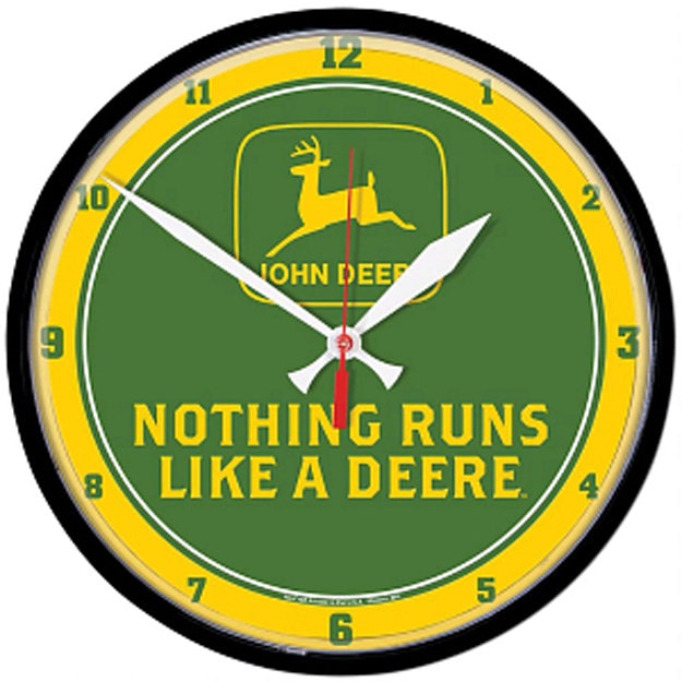 9 Inch John Deere Wall Clock - Etsy
