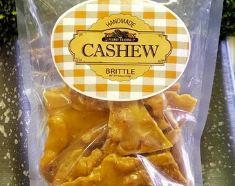 Homemade Cashew Brittle Label Template Printable Gift Sticker ...