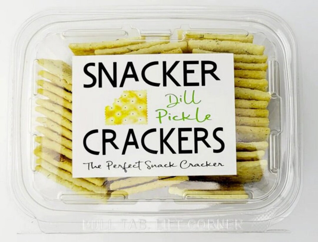 DILL PICKLE Seasoned Saltine Snacker Crackers - Etsy