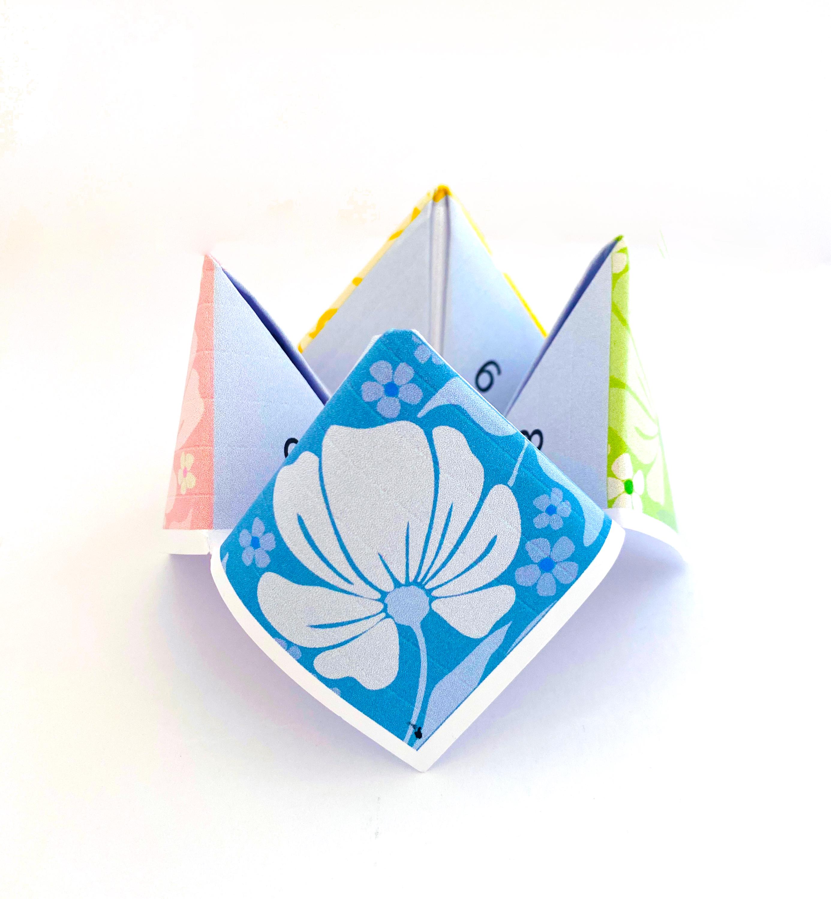 Printable Cootie Catcher Game: Family Life Story Activity (A4 Digital ...