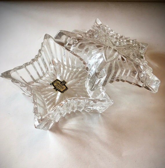 Lead crystal vanity box - Gem