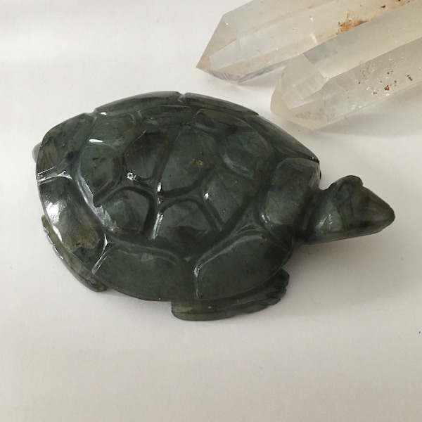 Carved Stone Turtle - Etsy