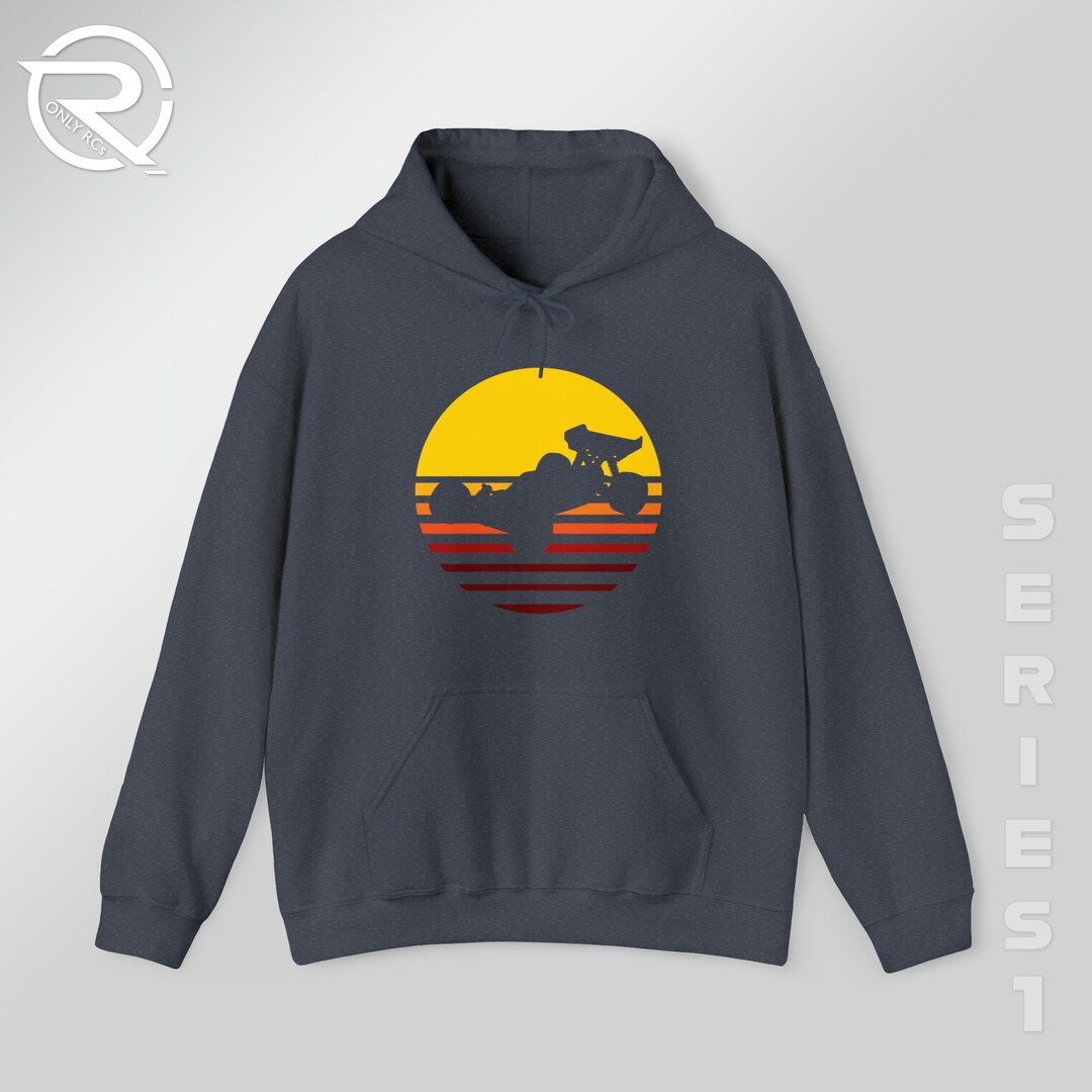 Onlyrcs Sunset Fade Buggy Silhouette Unisex Heavy Blend™ Hooded ...
