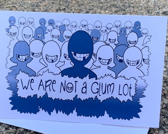 Not a Glum Lot | Etsy