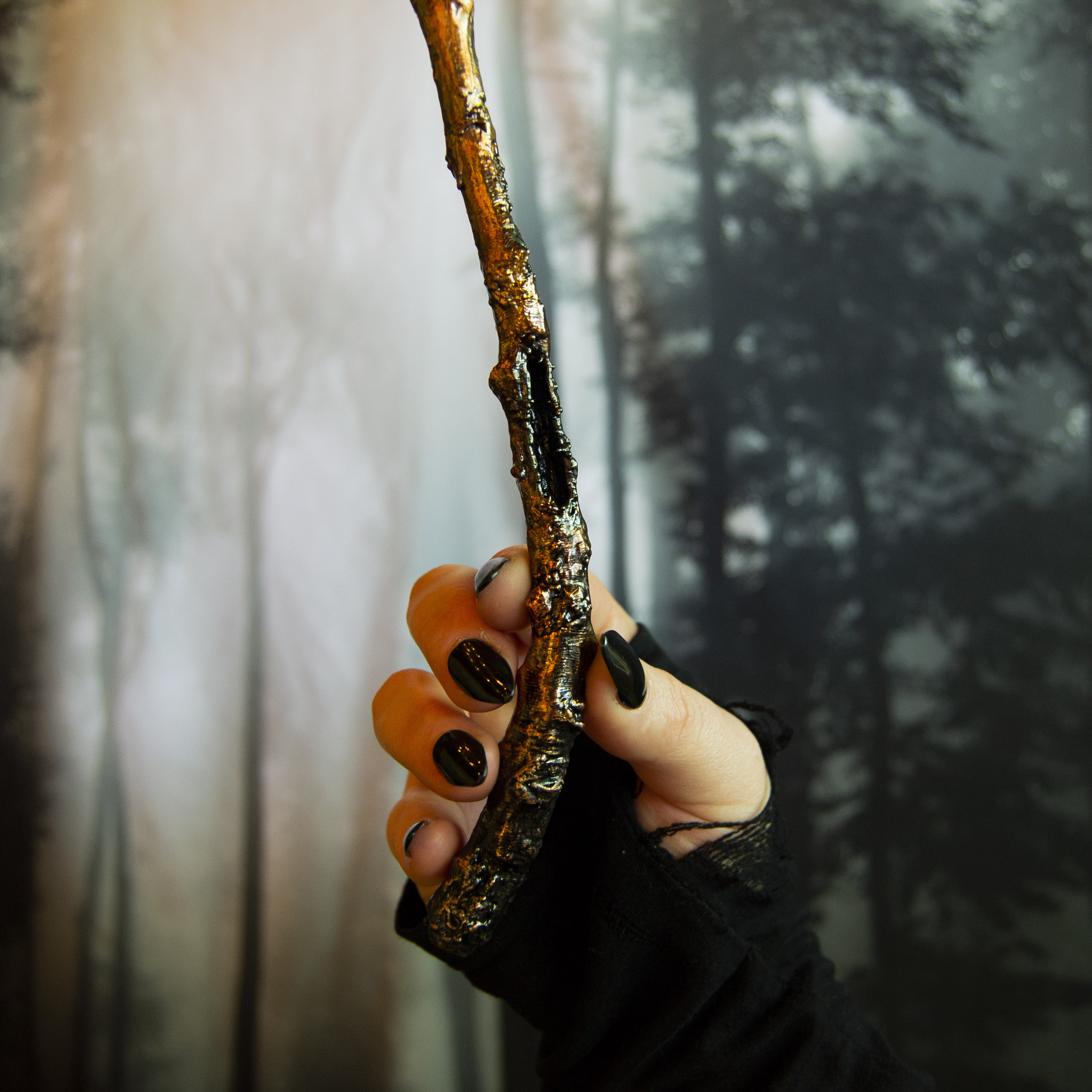 Creepy Hollow Magic Wand Spooky Halloween Dark Forest Goth Alt | Etsy