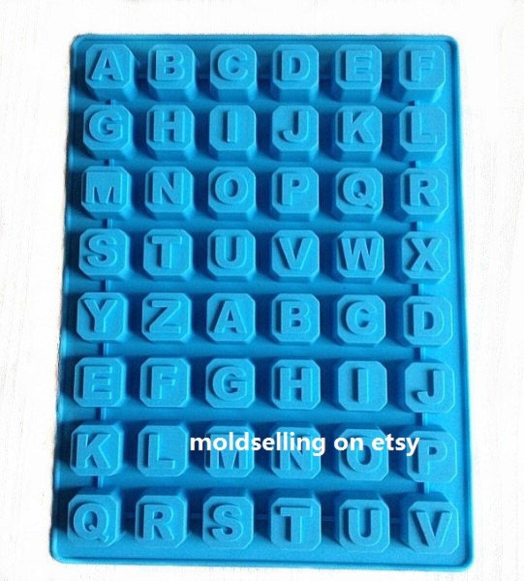 48-alphabet Letter Hocolate Cake Mold Soap Mold Silicone Mold/mould ...