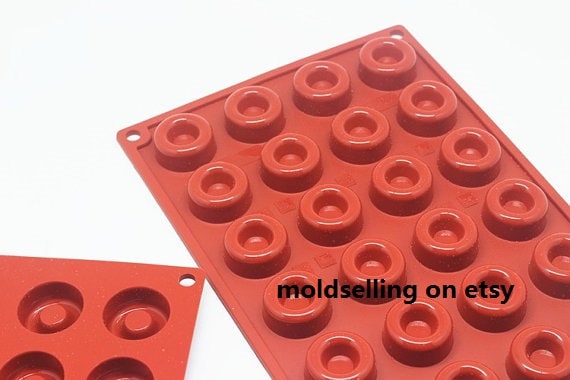 28-donut Savarin Mold Pudding Mold Cake Mold Bakeware Silicone Mold ...