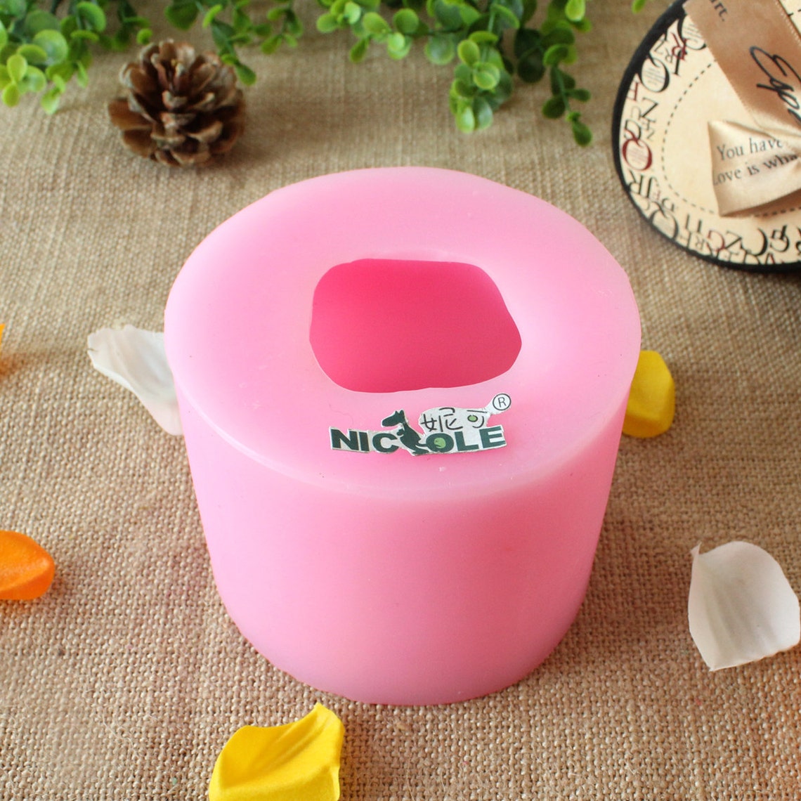 3D Apple Soap Mold Flexible Silicone Mold Candy Chocolate Mold Polymer ...