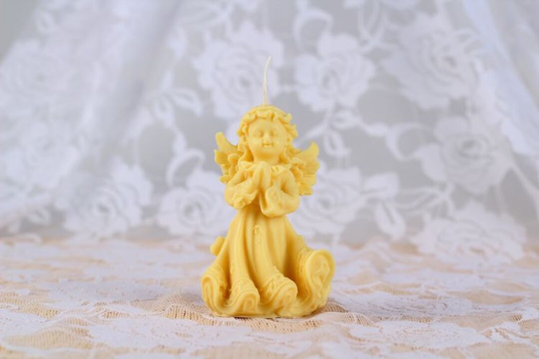 Pray Angel Girl 3D Soap Mold Flexible Silicone Mold Candy Mold ...