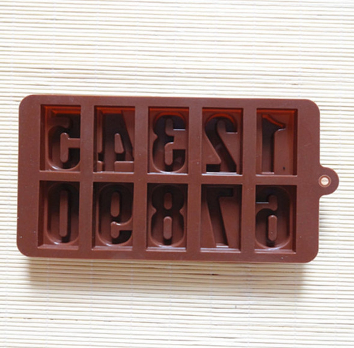 Number Chocolate Mold Cake Mold Soap Mold Silicone Mold/mould | Etsy