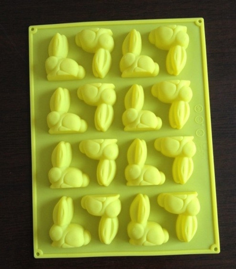 Rabbit Cake Mold Soap Mold Silicone Mold Biscuit Mold Baking Tool ...