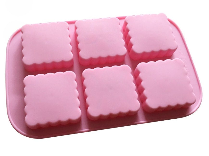 Mooncake Square Happiness Cake Mold Soap Mold Silicone Mold | Etsy