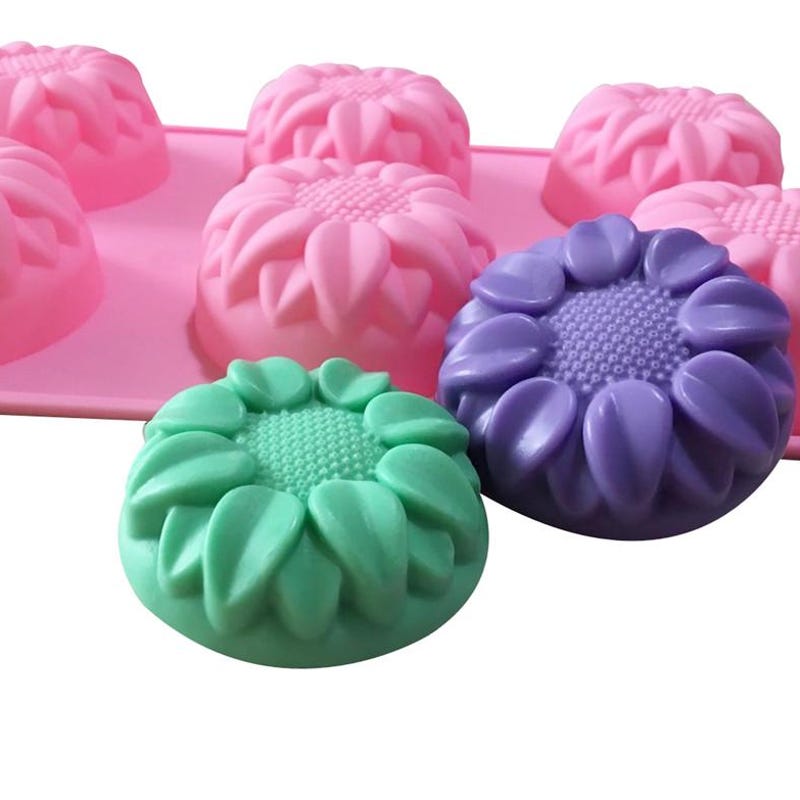 Silicone Flower Cake Mold - Etsy