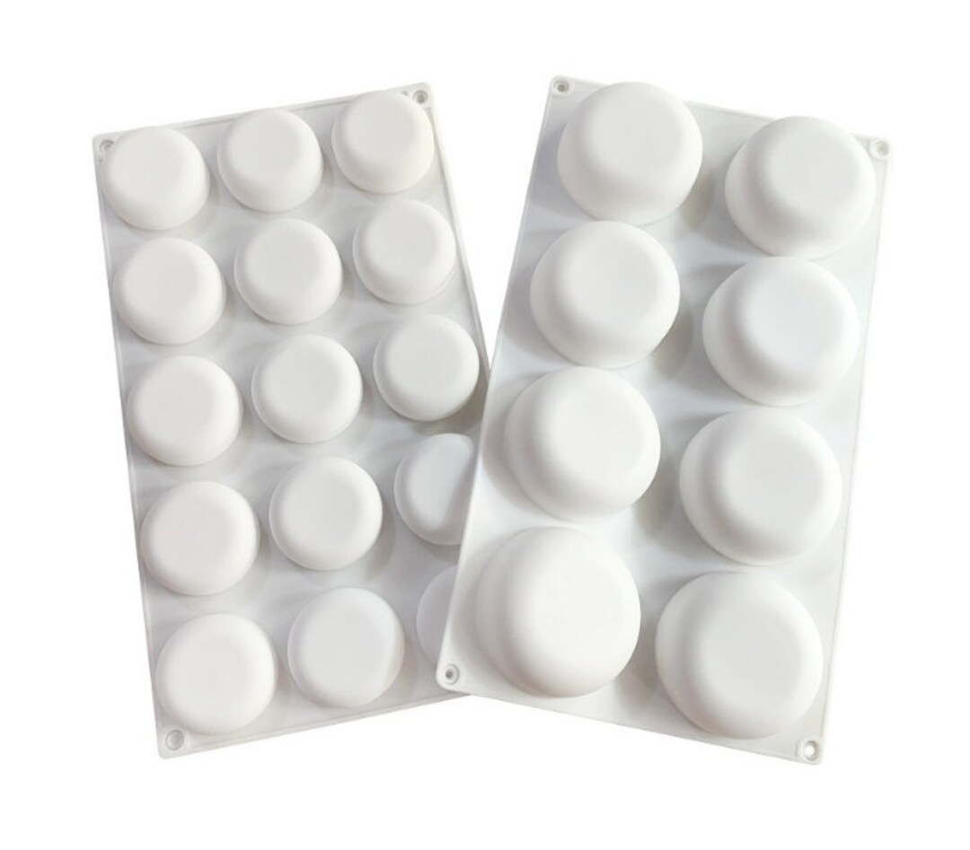 Ball Round Hemisphere Soap Mold Cake Mold Silicone Mold Soap Mould ...