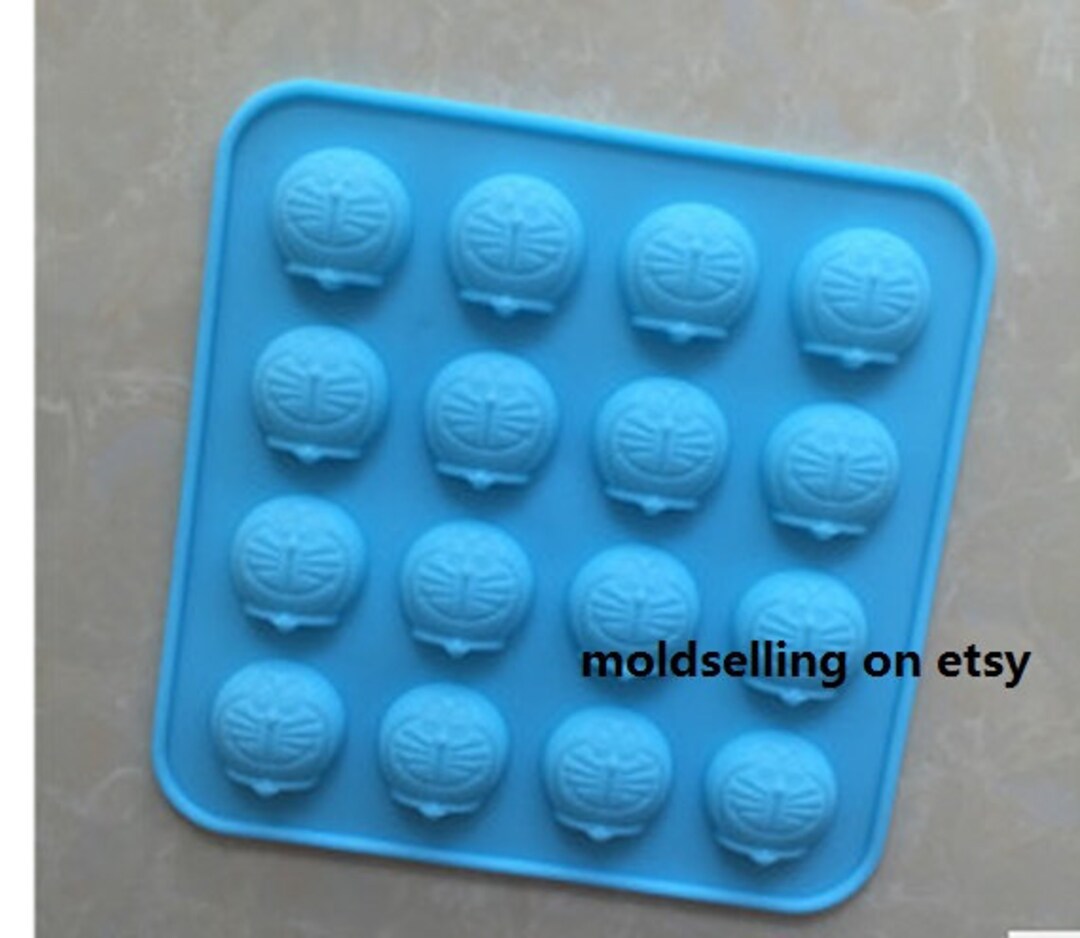 Cake Mold Doraemon Soap Mold Silicone Mold Biscuit Mold Baking Tool ...