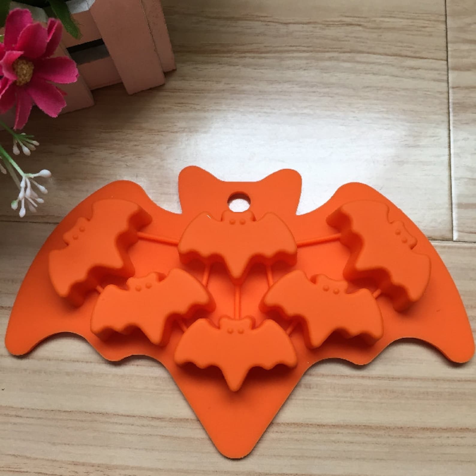 Cake Mold Halloween Bat Soap Mold Silicone Mold Biscuit Mold | Etsy