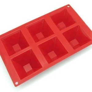 Pyramid Cake Mold Soap Mold Silicone Mold Biscuit Mold Baking Tool ...
