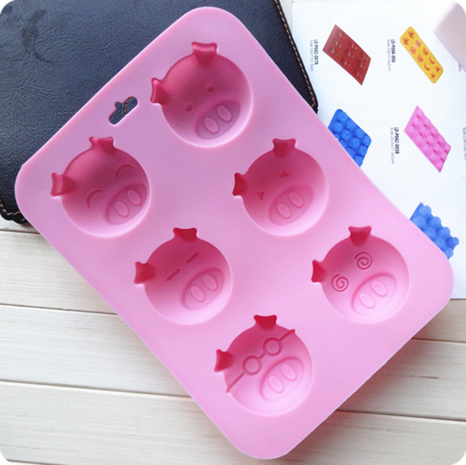 Lovely Pig Animal Cake Mold Soap Mold Silicone Mold Soap Mould | Etsy