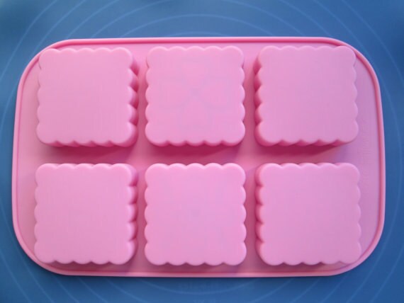 Mooncake Square Happiness Cake Mold Soap Mold Silicone Mold | Etsy