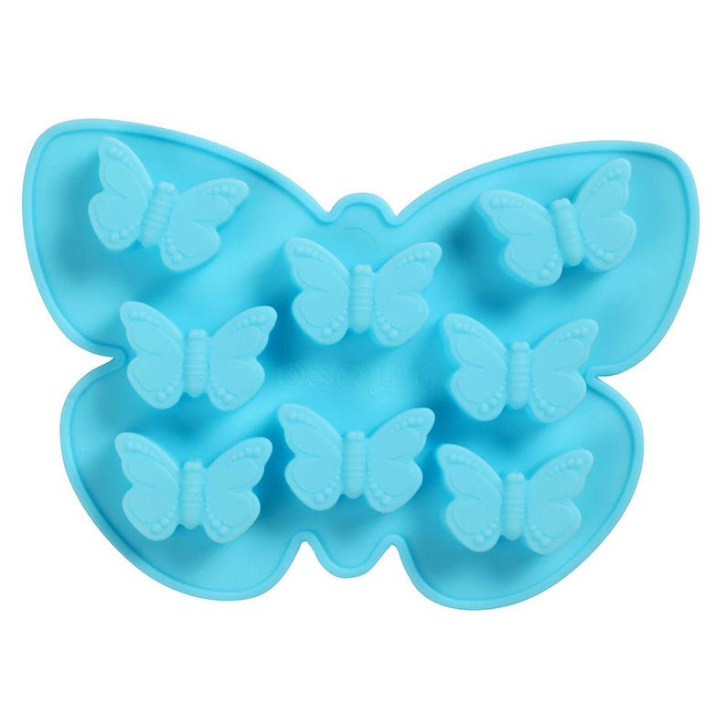 Butterfly Ice Mold Ice Tray Flexible Silicone Mold DIY Mold Jewelry ...