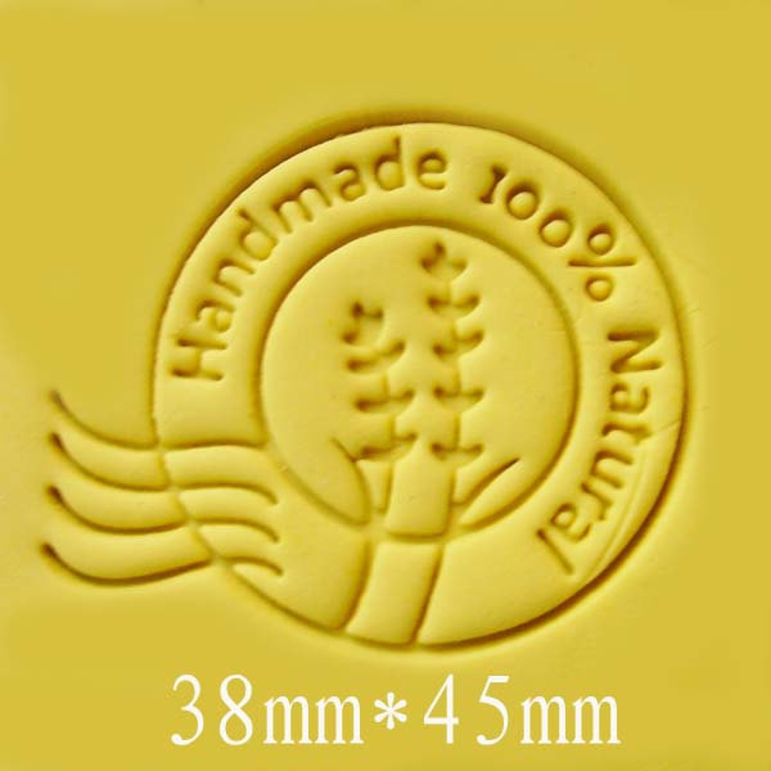 100% Natural Resin Seal Stamp Soap Stamps Soap Candle Candy Stamp ...