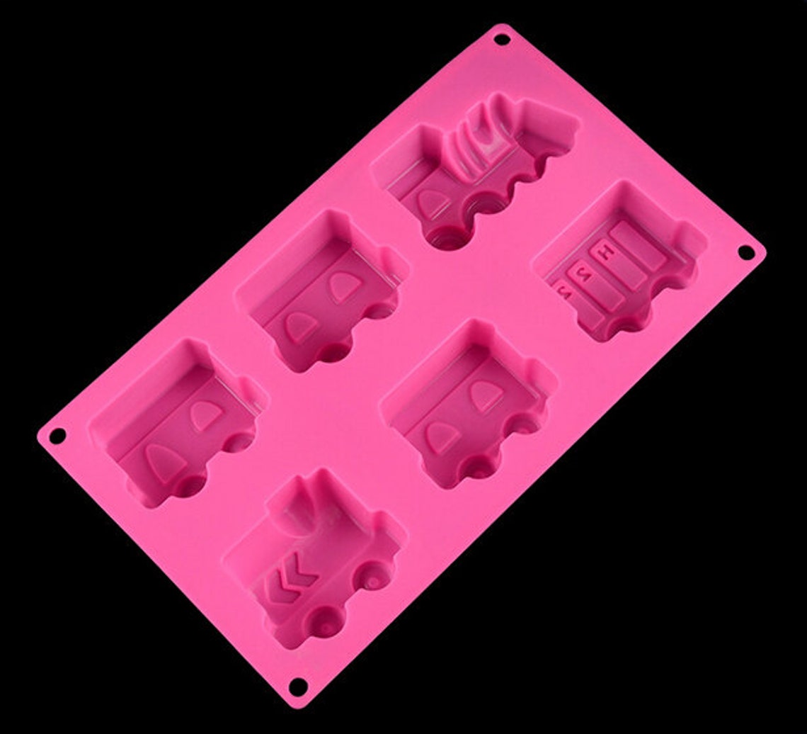 Thomas Train Locomotive Cake Mold Soap Mold Silicone Mold Biscuit Mold ...