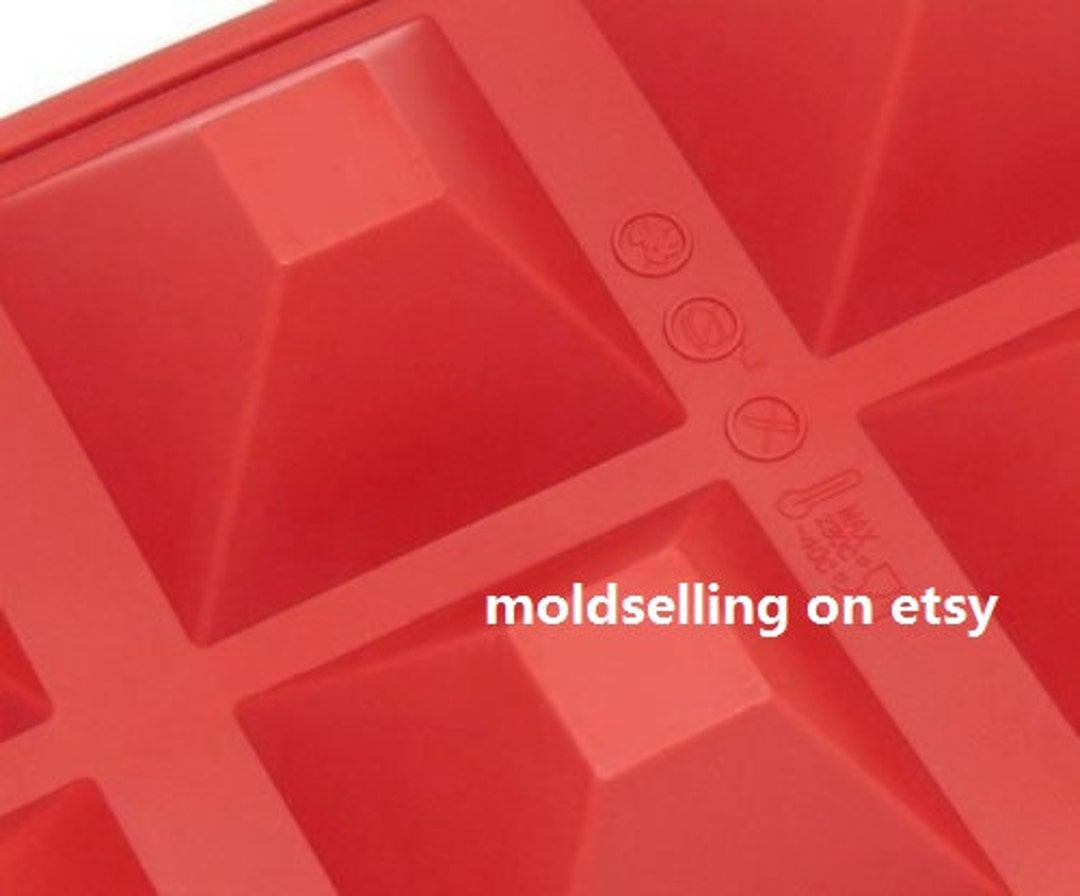 Pyramid Cake Mold Soap Mold Silicone Mold Biscuit Mold Baking Tool ...
