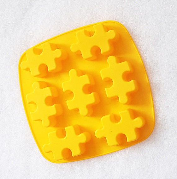 7-cavity Puzzle Soap Mold Cake Mold Silicone Mold Soap Mould - Etsy