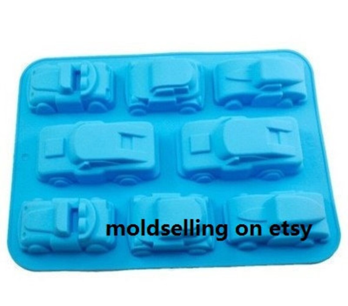 Car Truck Chocolate Mold Soap Cake Mold Silicone Epoxy Mold - Etsy