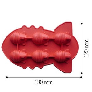 Atom Bomb Ice Mold Ice Tray Flexible Silicone Mold DIY Mold Jewelry ...