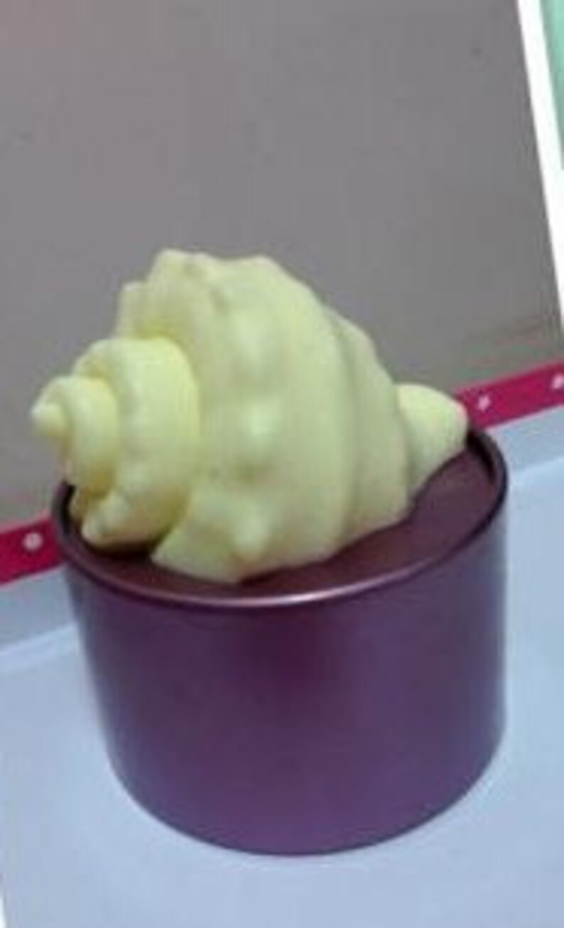 3D Sea Shell Conch Soap Mold Flexible Silicone Mold Candy Chocolate ...