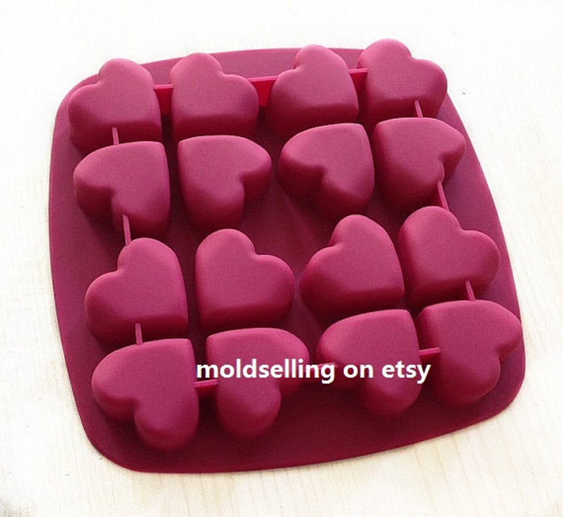 Heart Cake Mold Soap Mold Silicone Mold Biscuit Mold Baking | Etsy