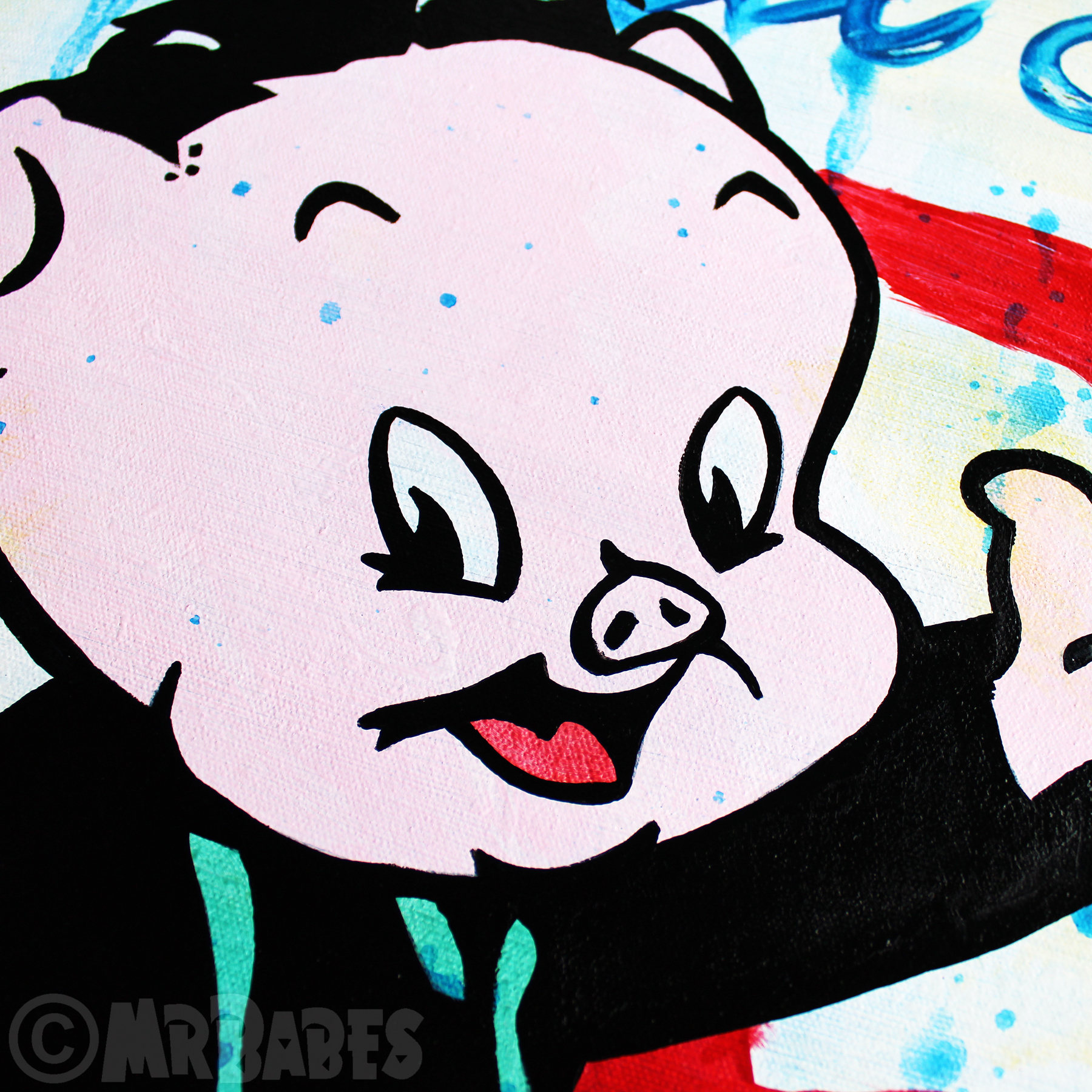 Spicy Pork (kim Jong-un) - Original Pop Art Painting by Babes Kopp ...
