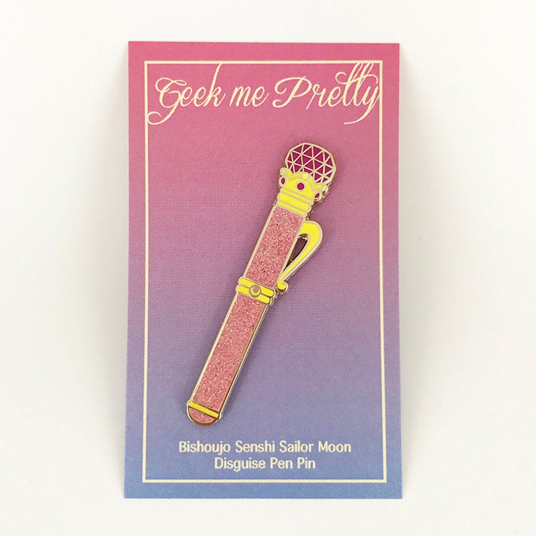 Sailor Moon Disguise Luna Pen Hard Enamel Pin - Etsy