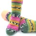 Handmade Women's Wool Socks in Bright Pink Winter Warmth, Rib Knit ...