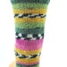 Handmade Women's Wool Socks in Bright Pink Winter Warmth, Rib Knit ...
