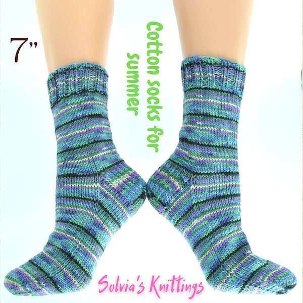 Hand Knit Socks - Etsy
