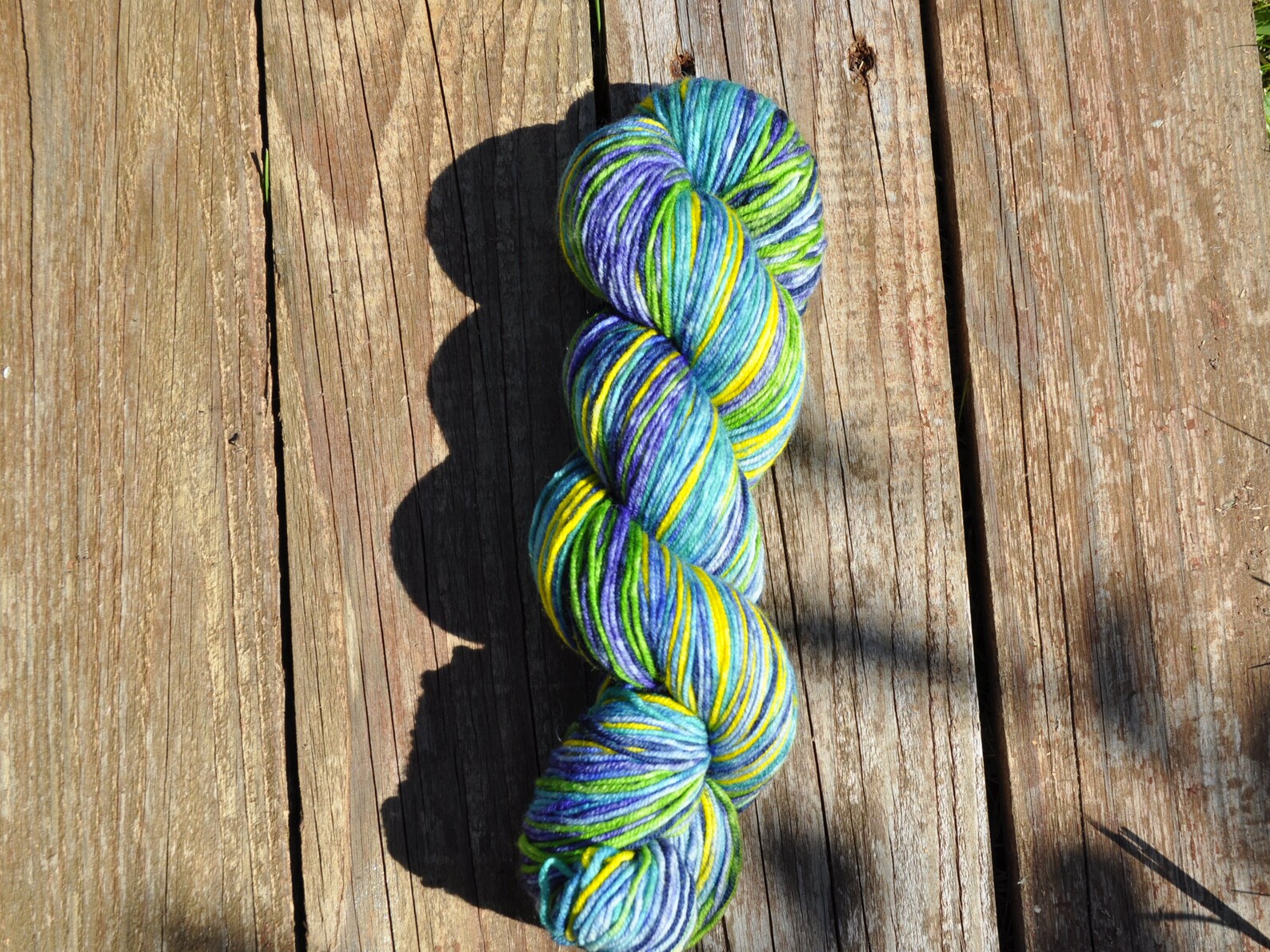 Hand Painted Merino Sock Yarn Variegated Sock Yarn on Sale - Etsy