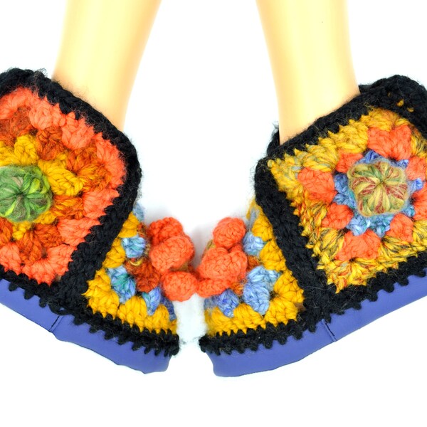 Boho Slippers - Etsy