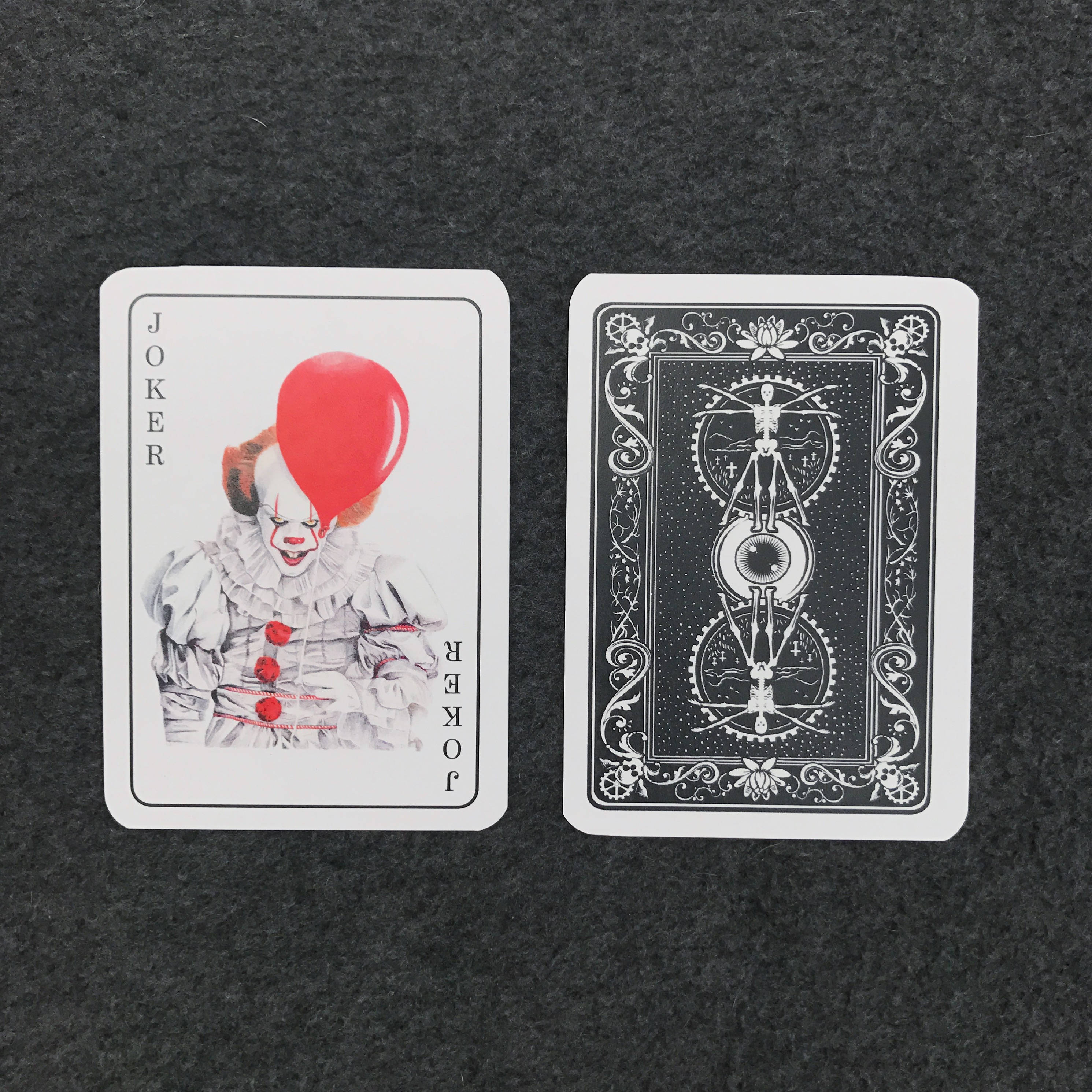 Pennywise the Clown Joker Card (IT 2017, Bill Skarsgard) - Etsy UK
