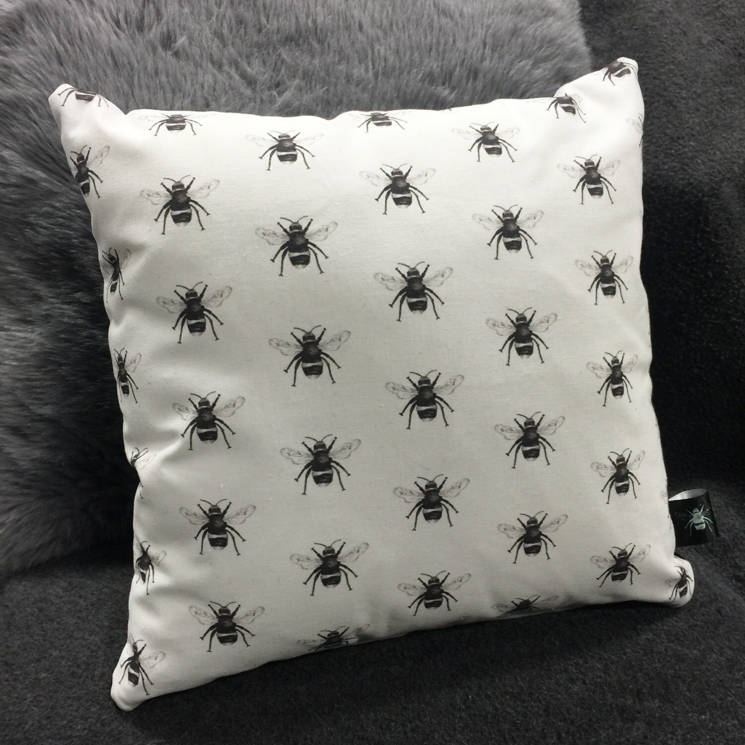 Busy Bee Cushion - Etsy UK