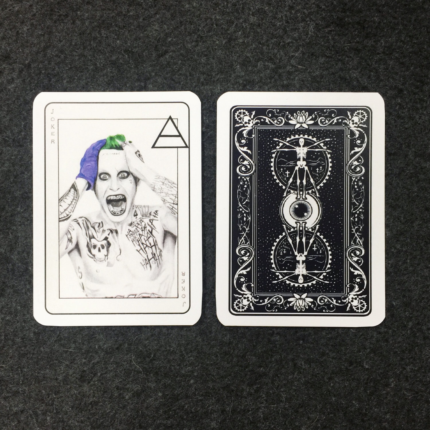 Jared Leto Joker Card | Etsy