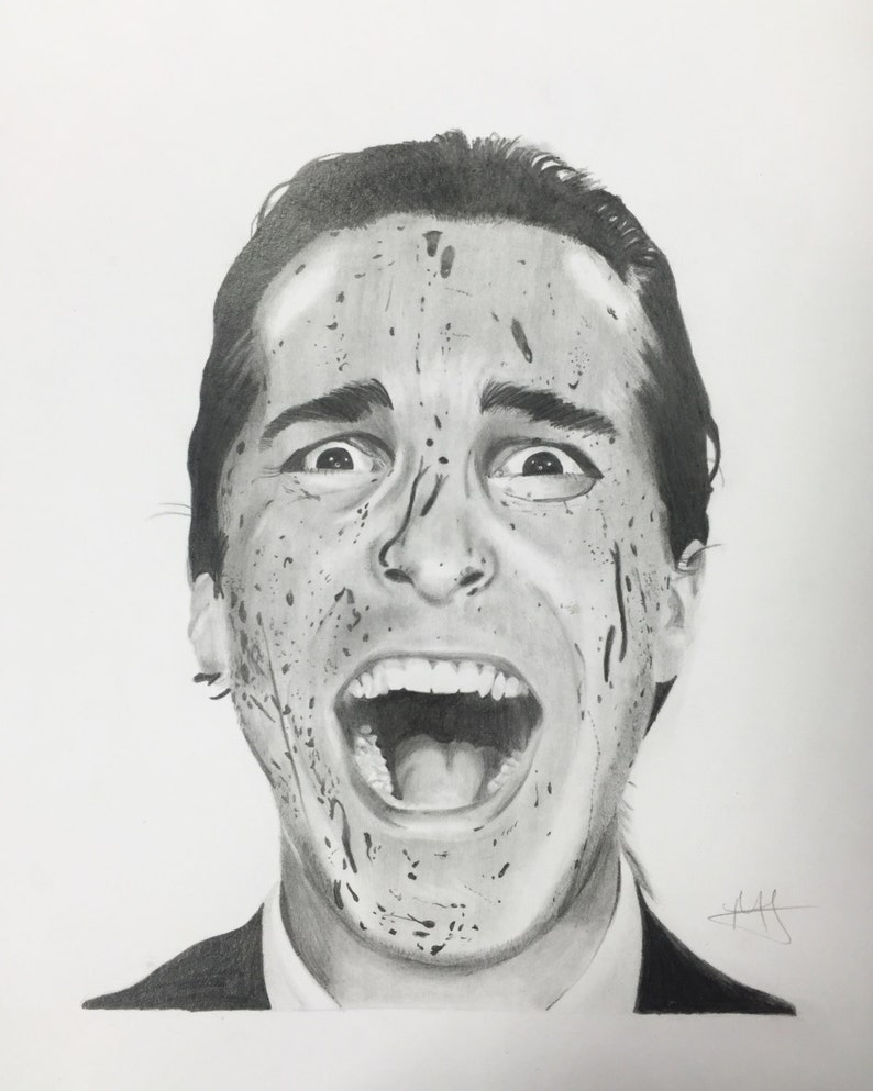American Psycho Print | Etsy