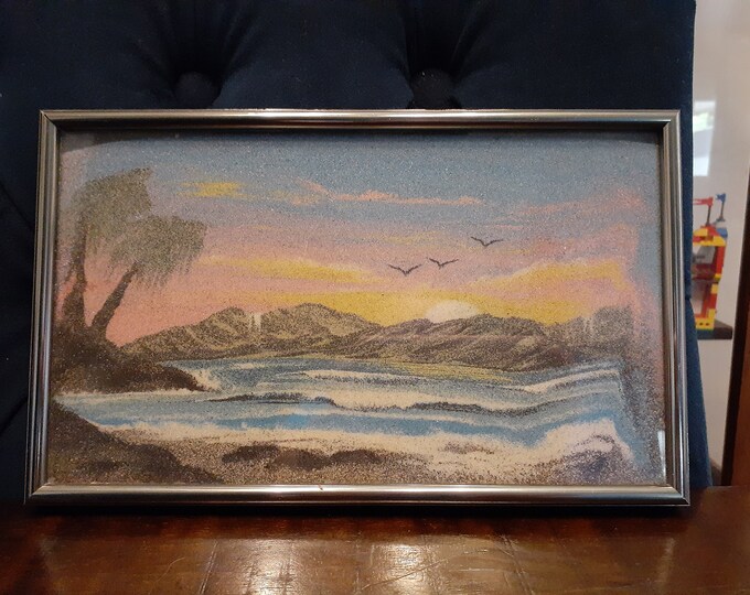 Vintage David Alcala 1993 Maui Sand Tapestry - Etsy