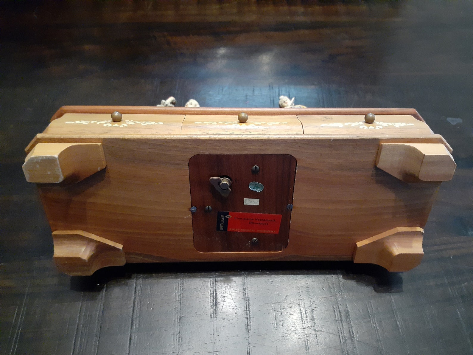 Vintage Italian Anri Victorian Couple Reuge 36 Note Music/jewelry Box ...