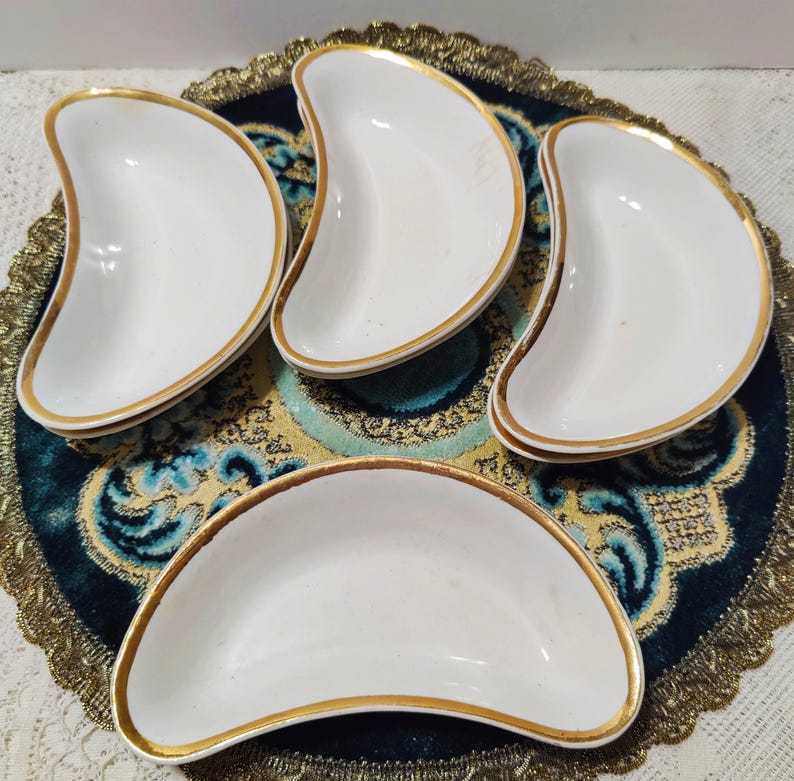 Vintage Homer Laughlin Bone Dishes in Genesee Pattern Set of 7 - Etsy