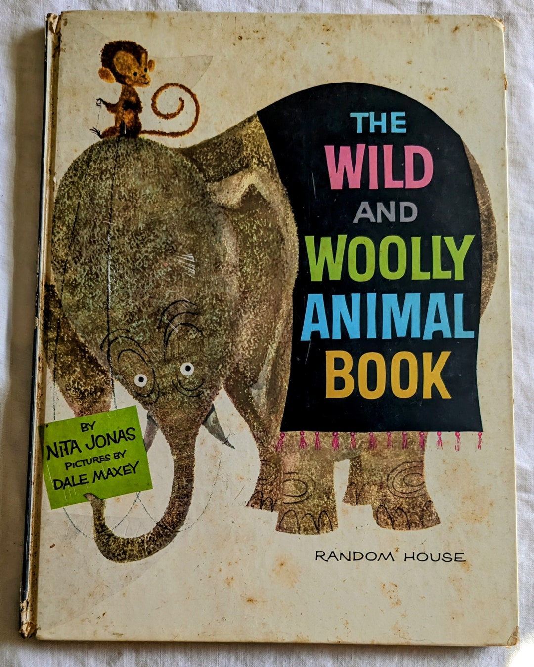 The Wild and Wooly Animal Book 1961 - Etsy