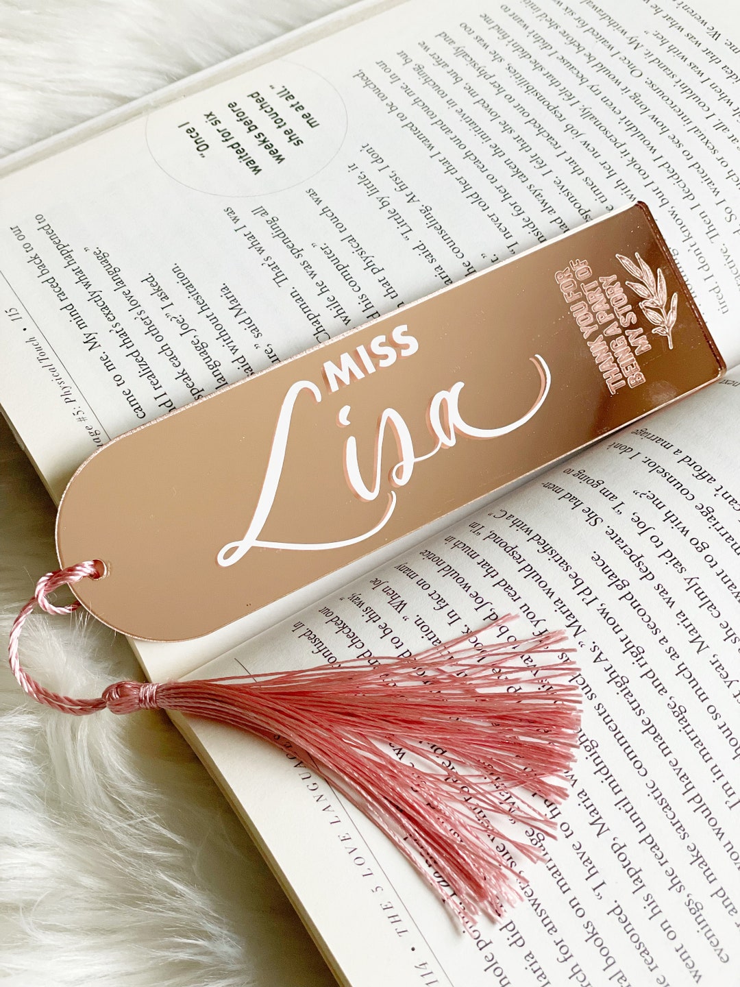 Teacher Bookmarks | TA Gift | Speech Pathologist Gift | Principal Gift ...