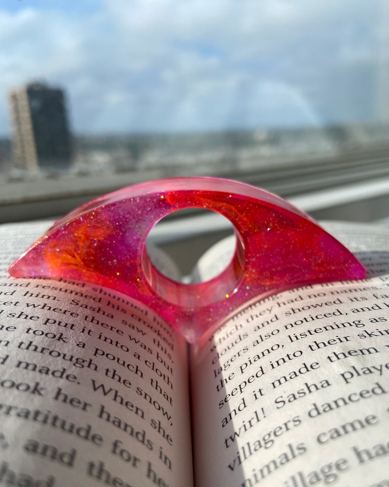Assorted Colors Resin Book Page Holder Thumb Page Holder - Etsy